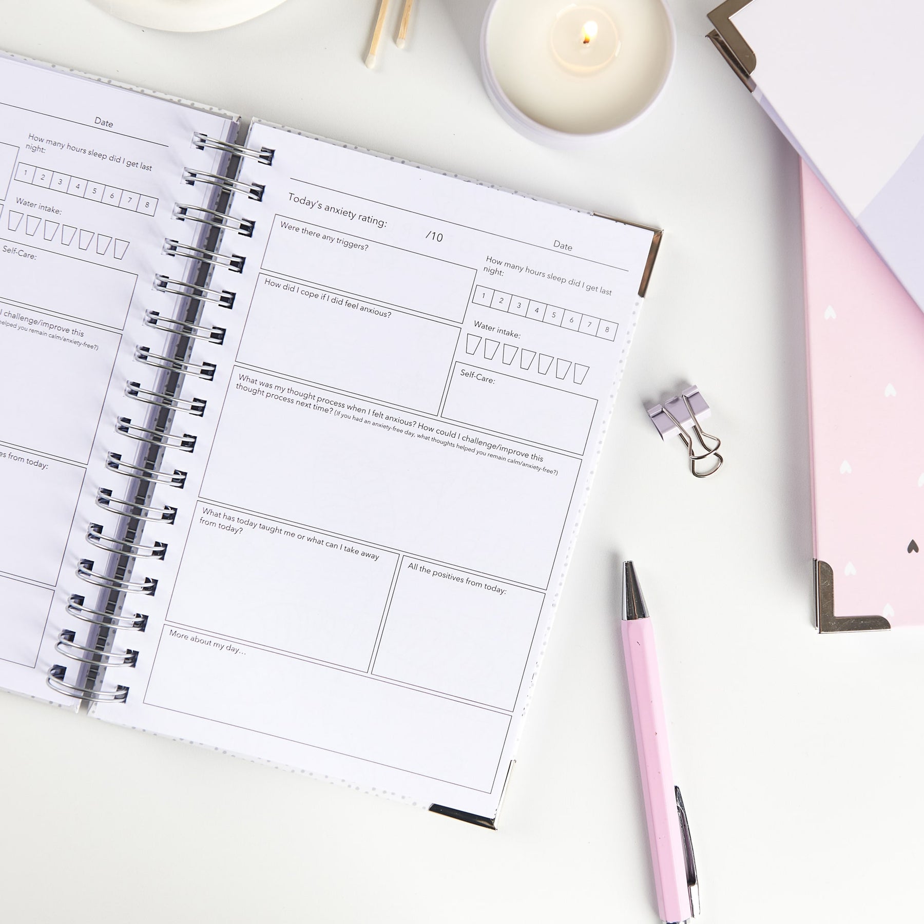 Anxiety Journal: Conquer Anxious Thoughts & Calm your Mind – Lovendu