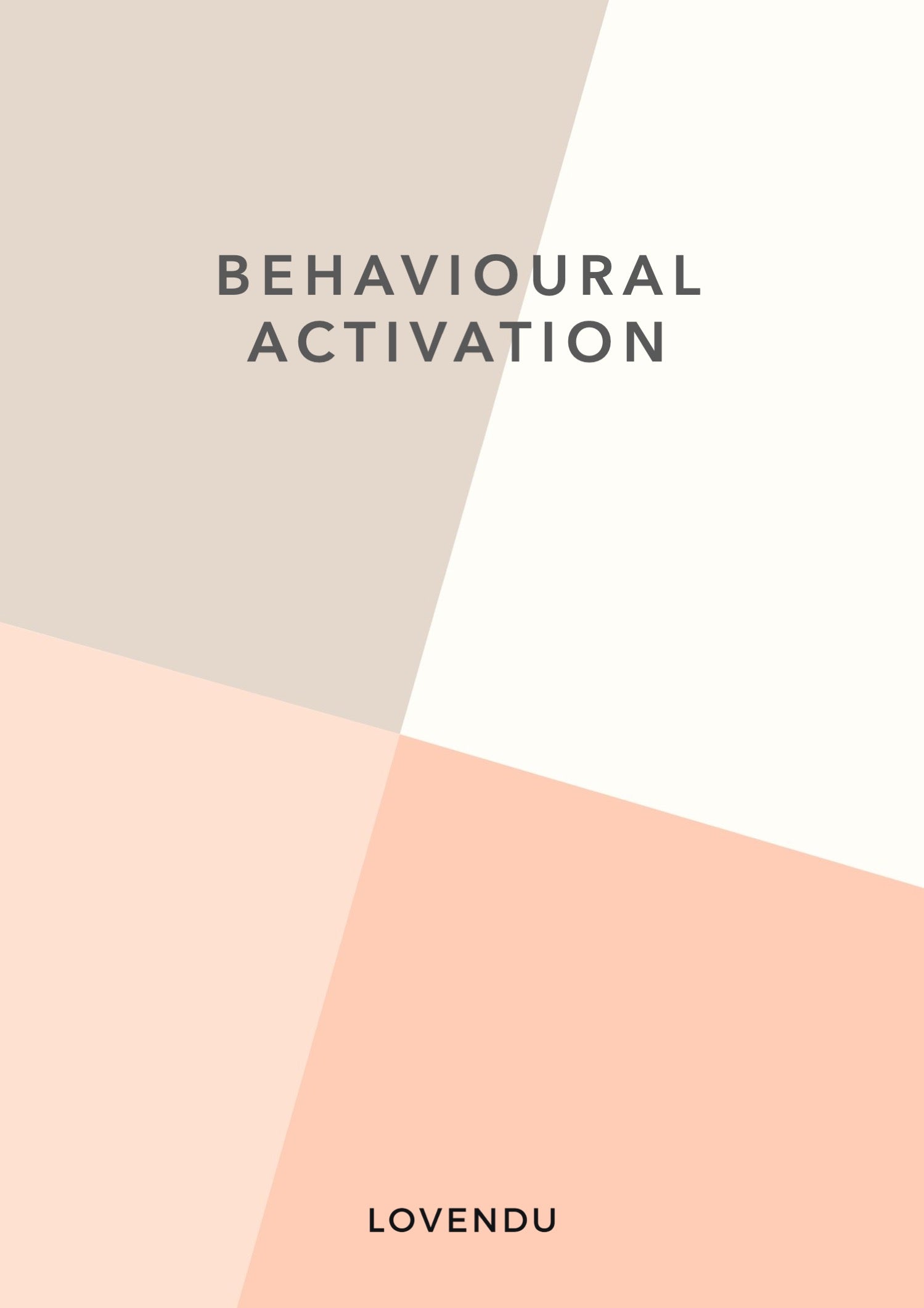 Printable: Behavioural Activation – Lovendu